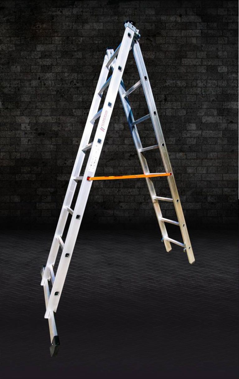 Aluminyum Sürgülü A Tipi Merdiven (SA) – Yekmersan